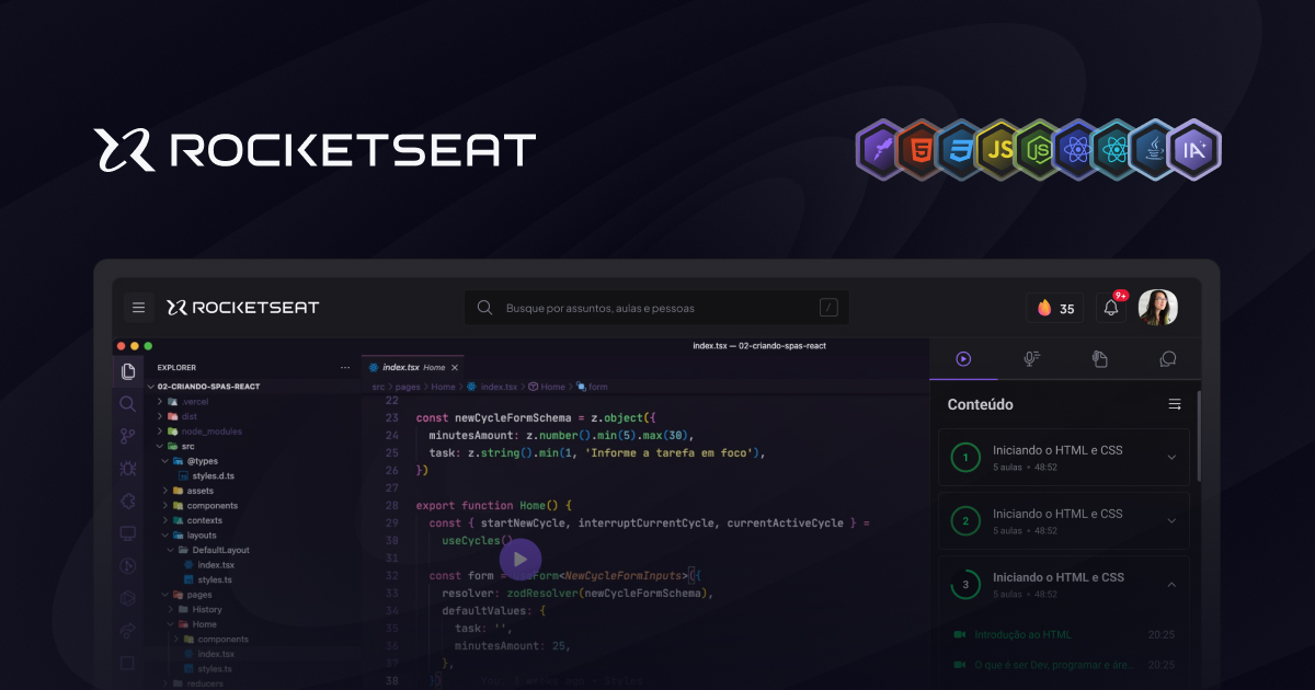 Rocketseat | Política de proteção aos direitos autorais da Rocketseat